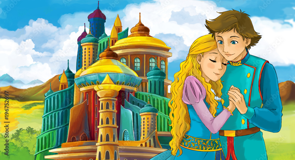 Medieval Prince And Princess