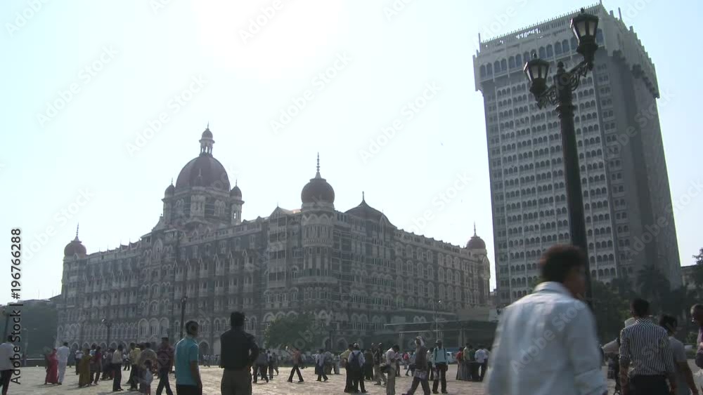 Taj Mahal Palace, the iconic sea-facing landmark in Colaba, South ...