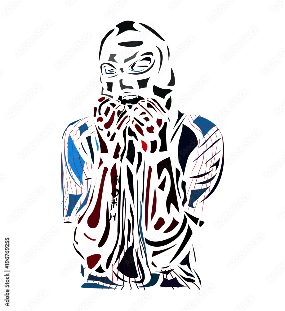 Tyler Render Fan Art Stock Vector | Adobe Stock