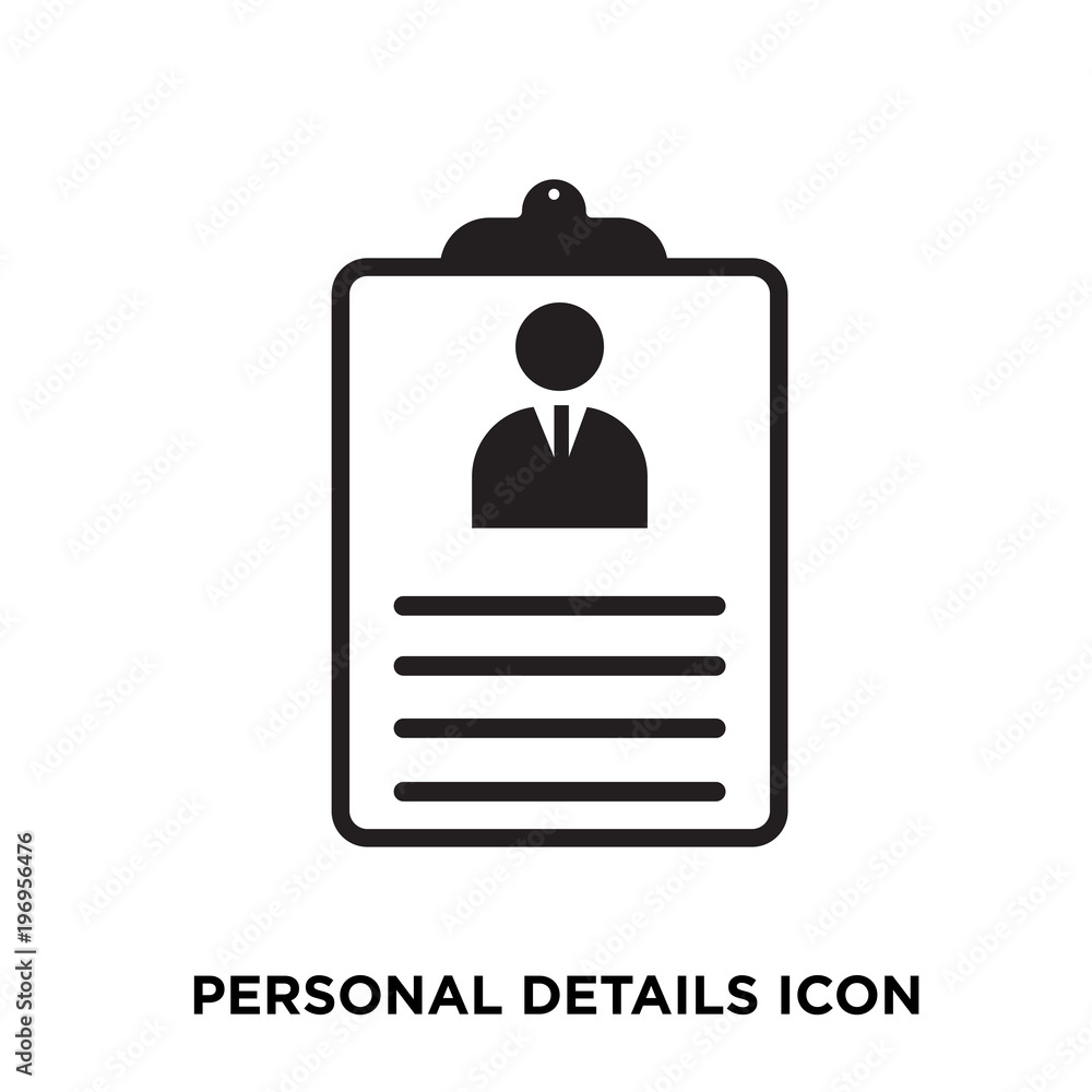 Personal Details Logo