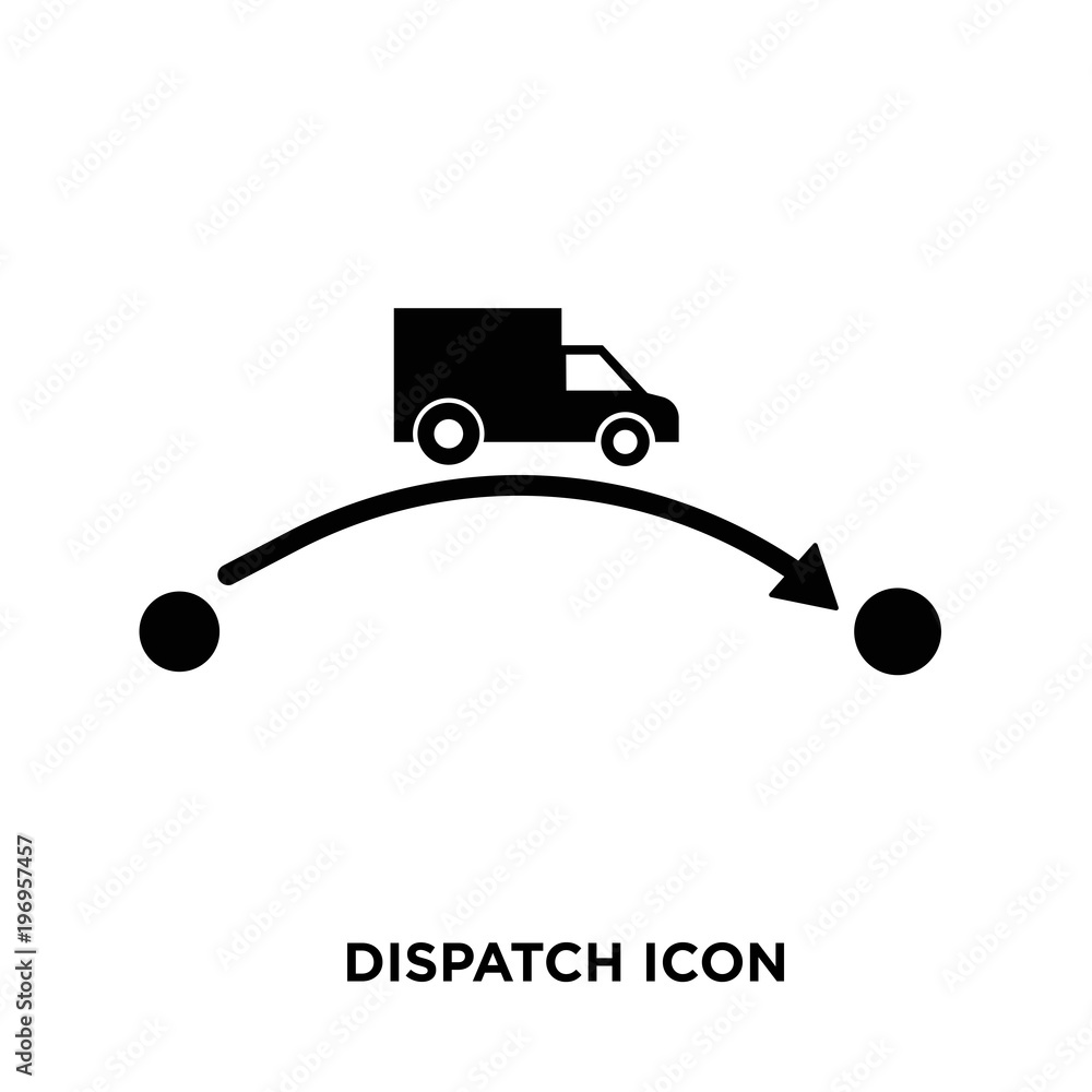 dispatch icon Stock Vector | Adobe Stock