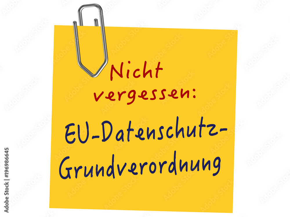 EU-Datenschutz-Grundverordnung Stock-Foto | Adobe Stock