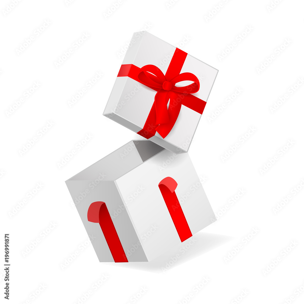 Open Present Vector