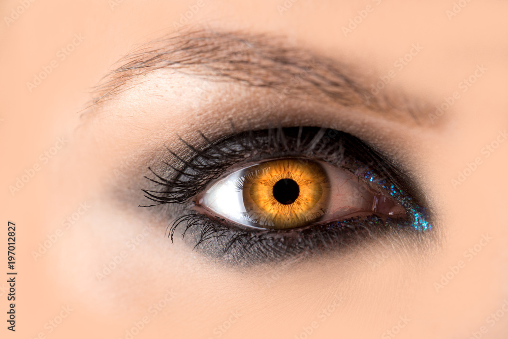 Cyan Colored Eyes