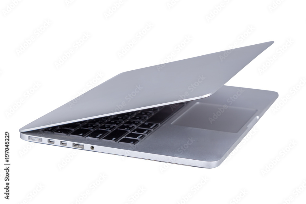 laptop computer isolated on white background Stock Photo | Adobe Stock