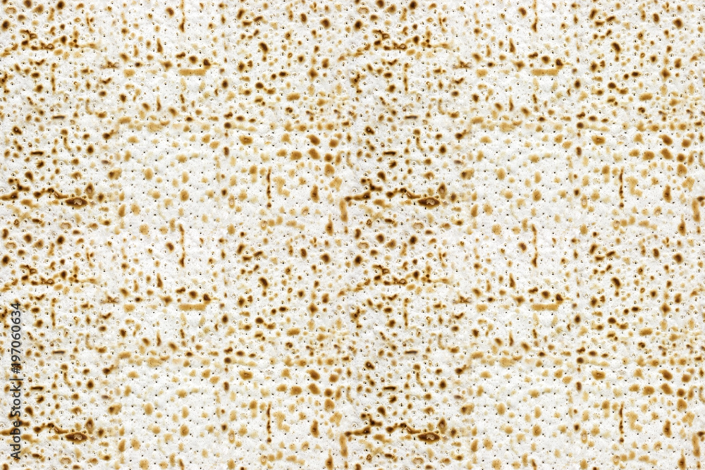 An overhead photo of matzah or matza. Seamless pattern. Matzah for the ...