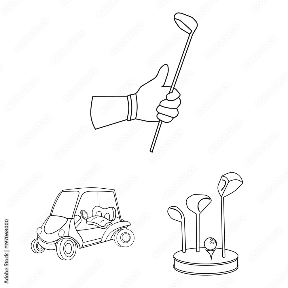 Golf Club Outline