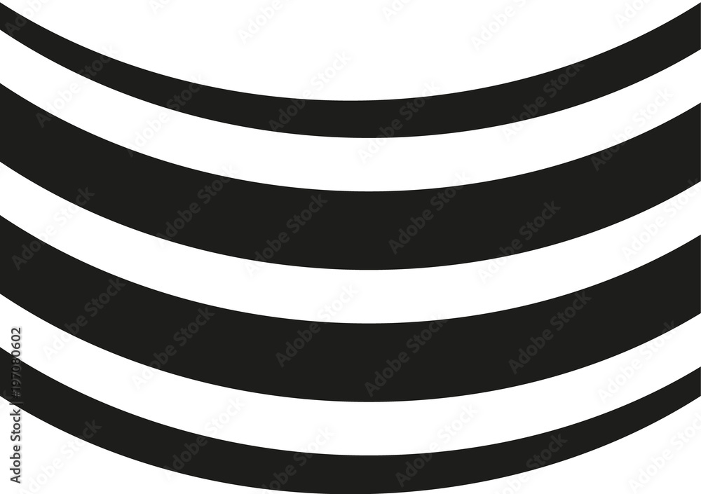 Wavy pattern. Dynamic. motion lines. Black and white vector ...