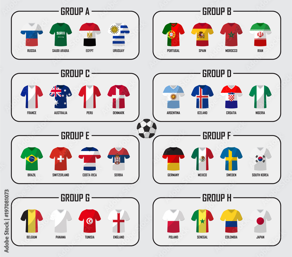 All International Soccer Teams Flags