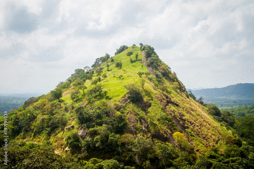 The mountain near Dambulla Cave Temple, Sri Lanka Stock Photo | Adobe Stock