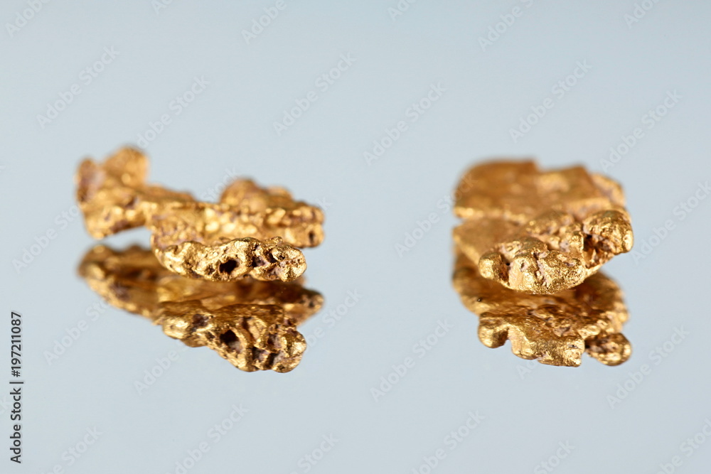 Big nugget of gold from Lapland Stock Photo | Adobe Stock