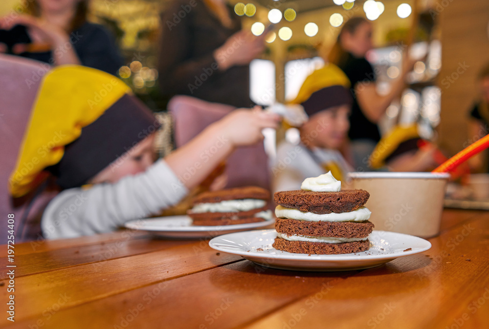 girl in the hood chef restaurant Stock Photo | Adobe Stock