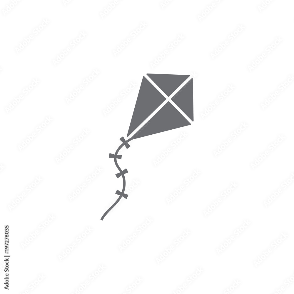 kite icon. Simple element illustration. kite symbol design template ...