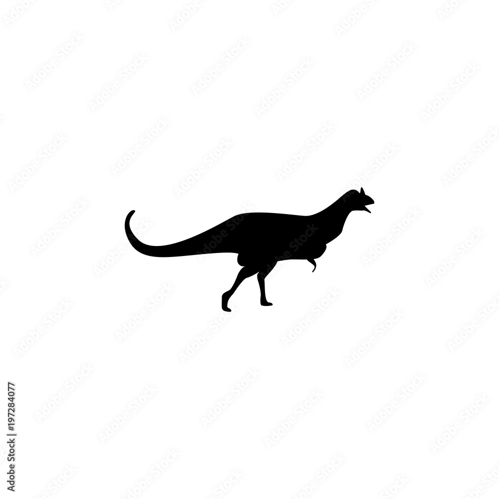 Carnotaurus icon. Elements of dinosaur icon. Premium quality graphic ...