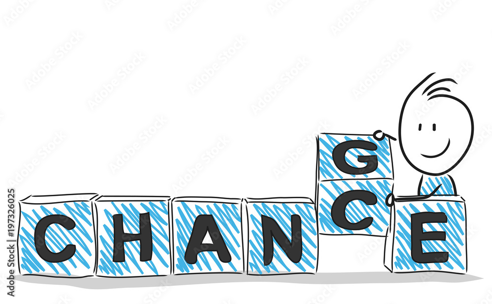 Change / Chance Stock-Vektorgrafik | Adobe Stock