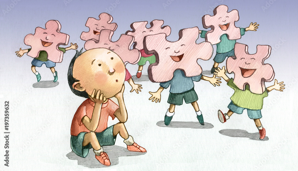 exclusion of the different Stock Illustration | Adobe Stock