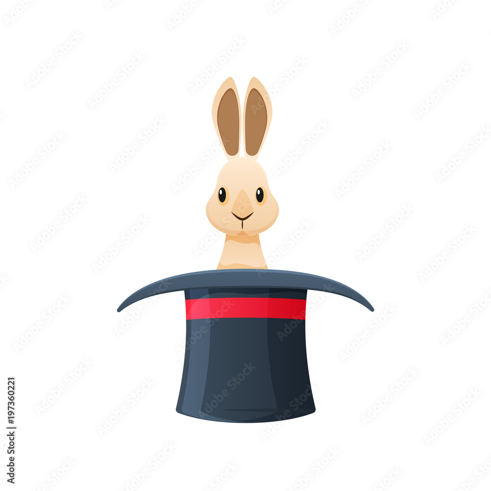 Magician Hat And Rabbit