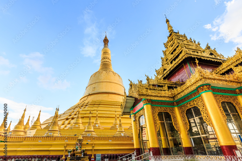 Shwemawdaw Pagoda the hightest pagoda in Myanmar, Bago, Myanmar. Photos ...