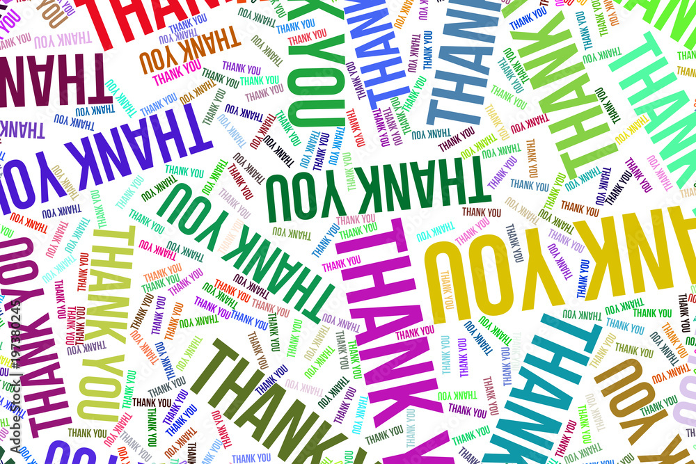 Thank You, texture or background for motivation or encouragement. Stock ...