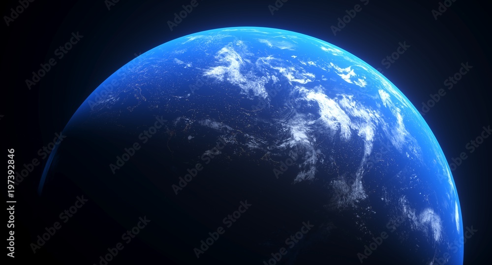 Textured Hd 3d Earth