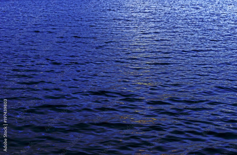 Dark Blue Water Texture