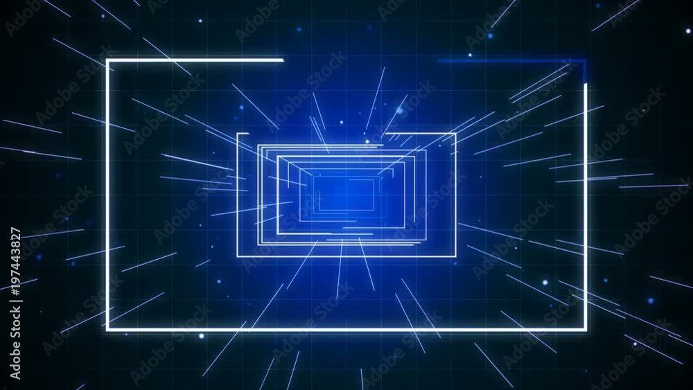 4k tech grid background Stock Video | Adobe Stock