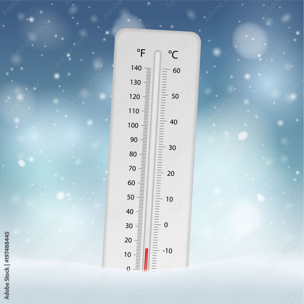 Thermometer At Freezing