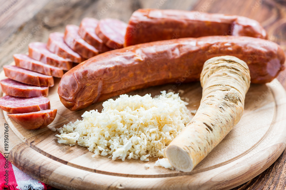 Brettljausn - Wurst und Käse Platte - Jause Stock Photo | Adobe Stock
