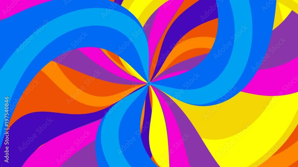 Psycho Candy - Colorful Psychedelic Video Background Loop /// Colorful ...