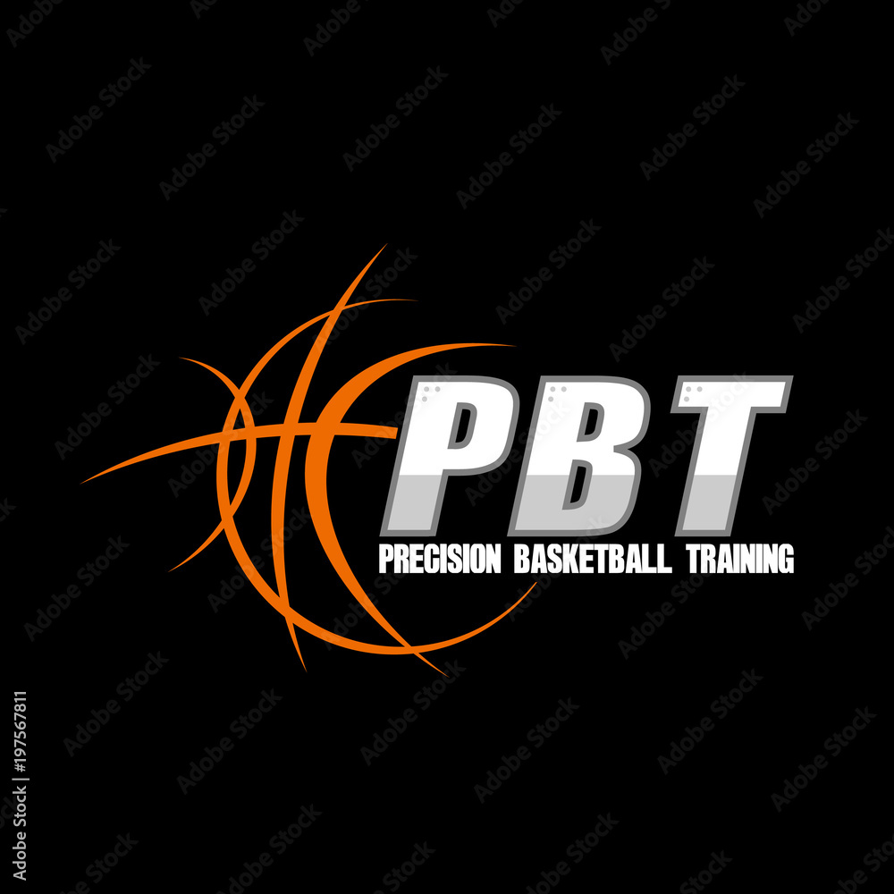 simple logo for basketball team Stock Illustration | Adobe Stock