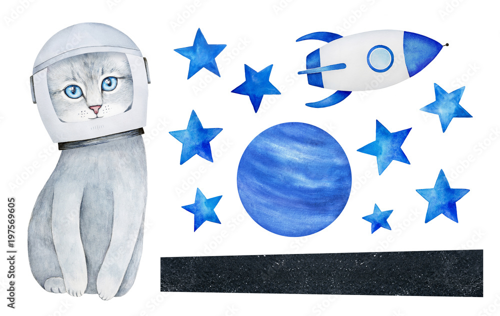 Astronaut Art Project For Cut Out
