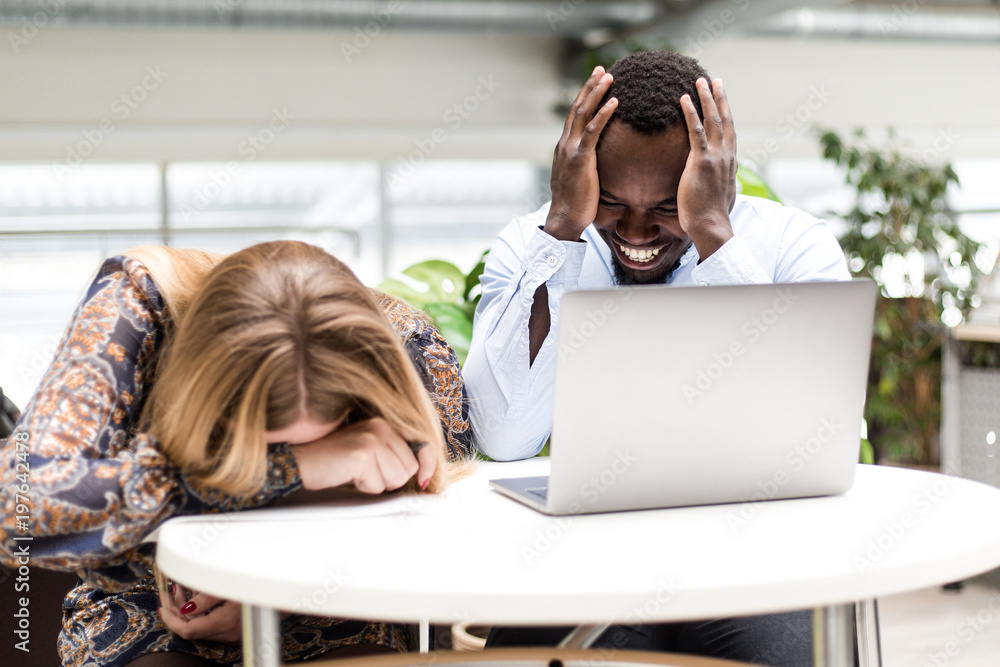 Woman Sitting On Mans Head