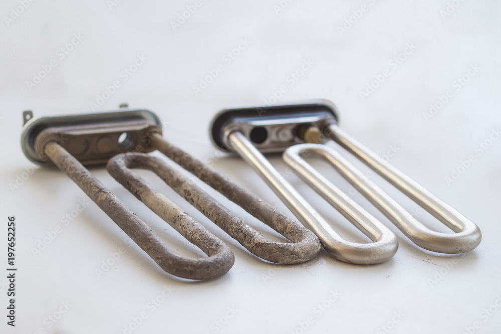 Electric heater and corrosion heating elements of water heater with ...