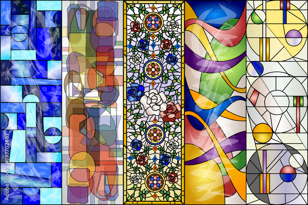 Modern Stained Glass Designs