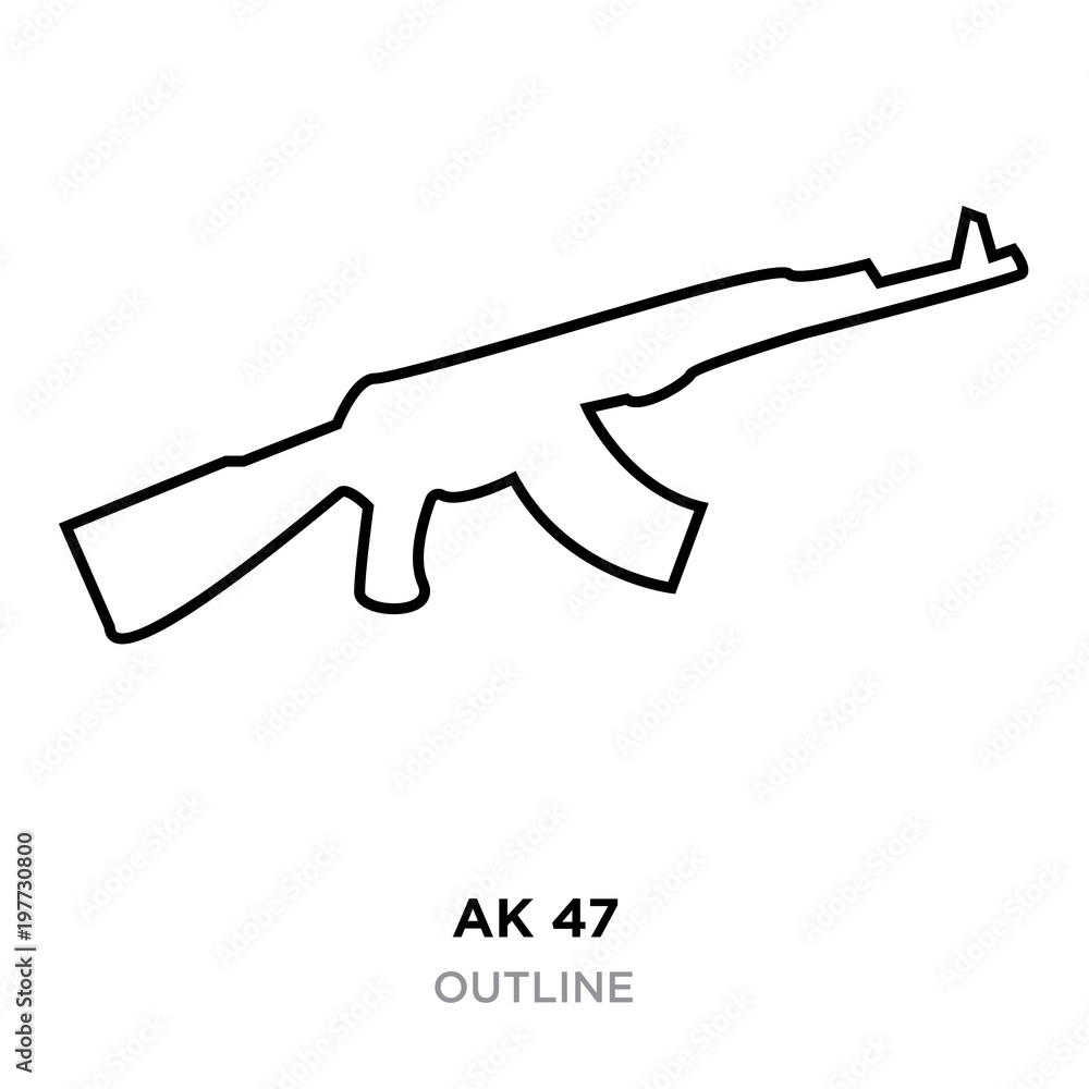 Ak47 Stencil