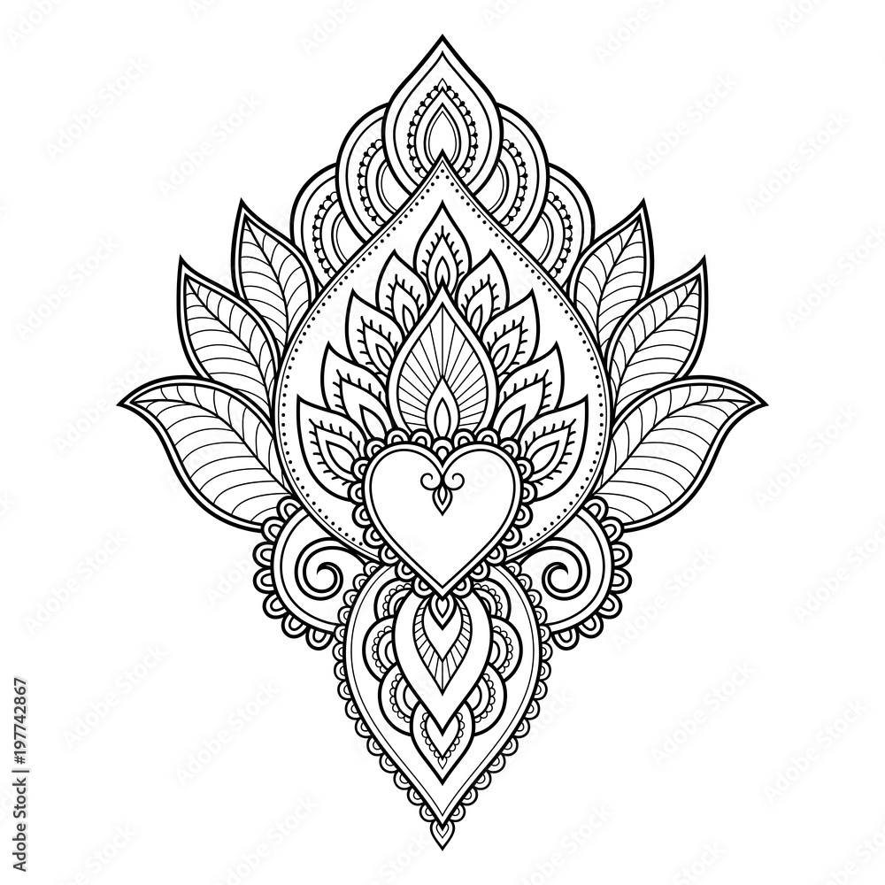 Henna Design Templates