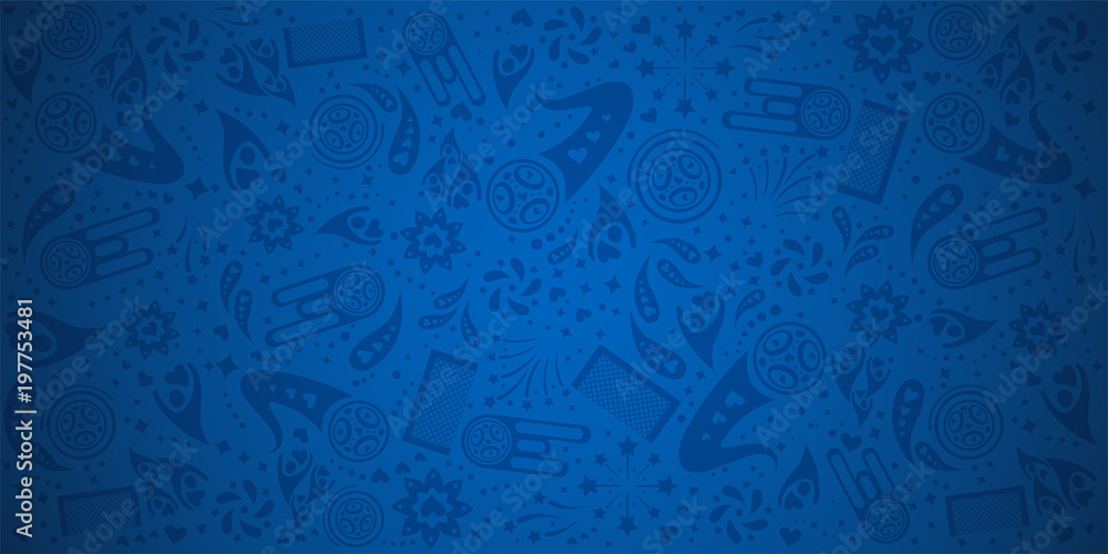 Blue background pattern template. vector illustration Stock Vector ...