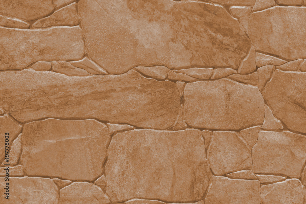 Tile Imitation of natural stone - texture (background). Toning in ...