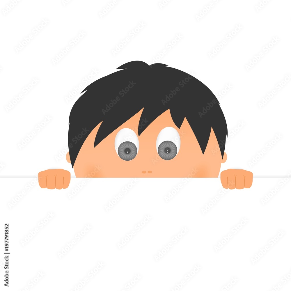 Eyes Looking Over Table