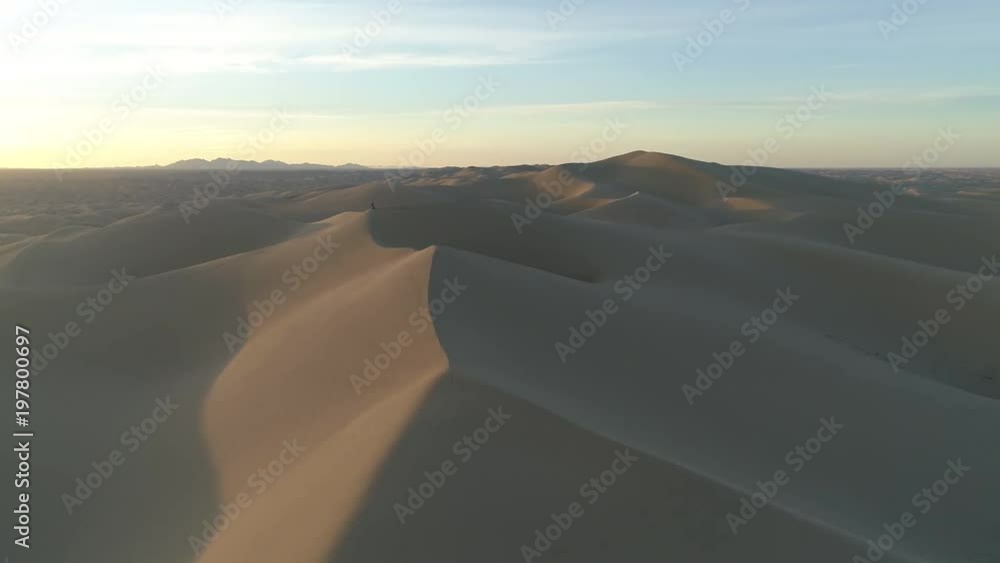 Aerial view of Yuma Desert Stock Video | Adobe Stock