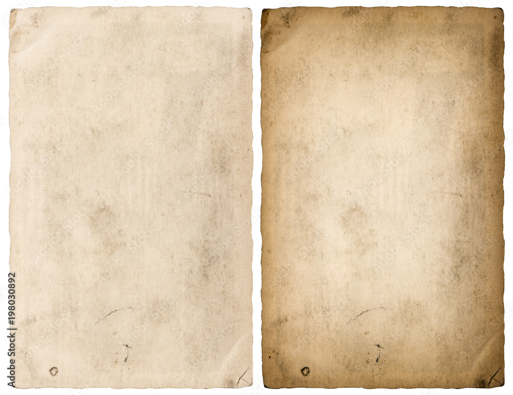 Paper sheet edges isolated white background Stock Photo | Adobe Stock