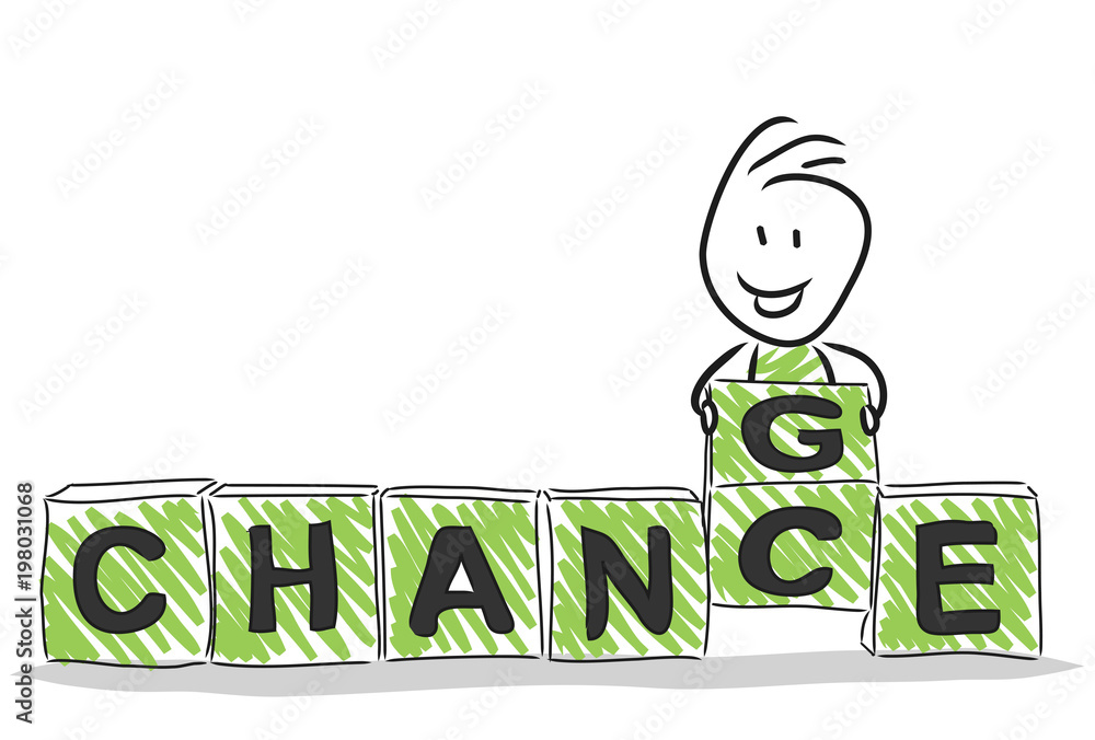 Chance Stock-Vektorgrafik | Adobe Stock