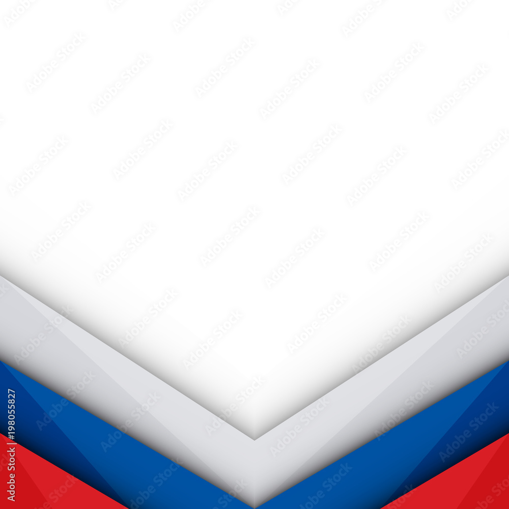 Red white and blue geometric vector background Stock Vector | Adobe Stock