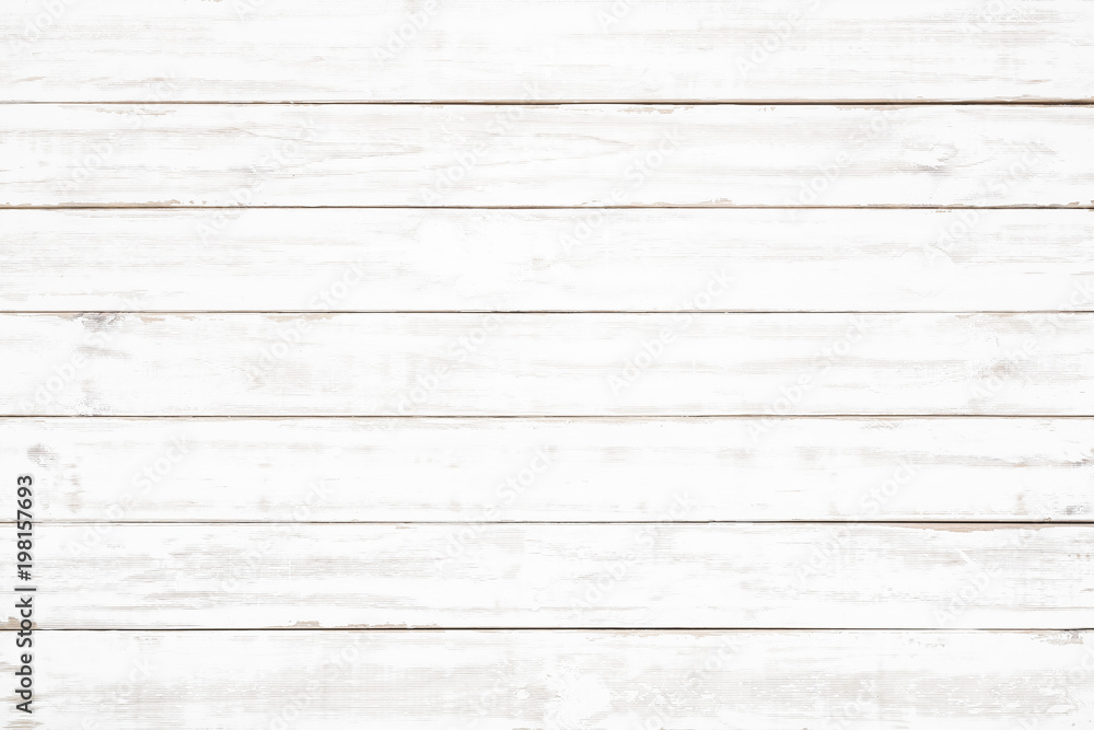 White rustic wood wall texture background Stock Photo | Adobe Stock