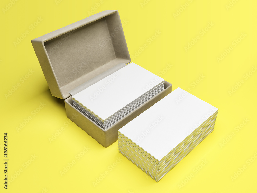 Name card mockup. Business card mockup. Stock Illustration | Adobe Stock