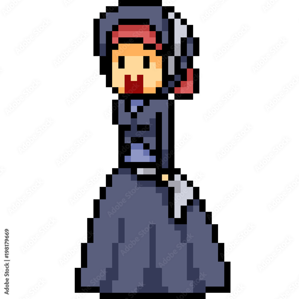 Fototapeta mapa świata dla dzieci vector pixel art woman vintage ...