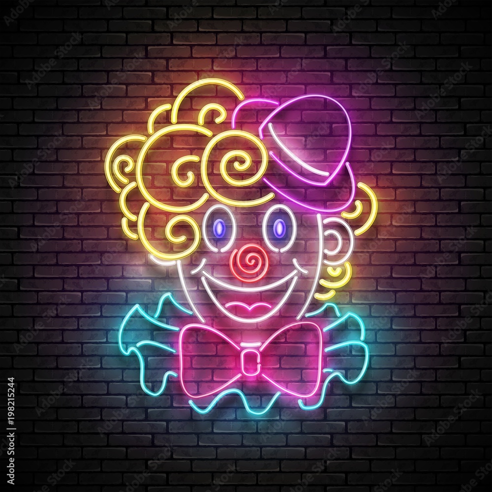 Greeting Card Template for April Fool's Day, Happy Birthday Concept ...