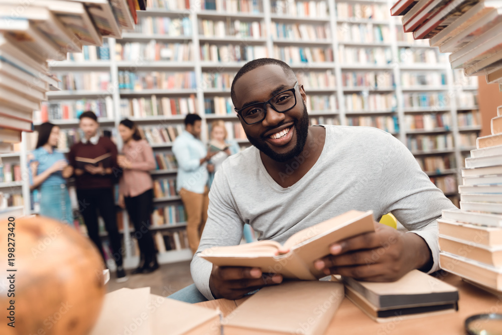 Black Person Library