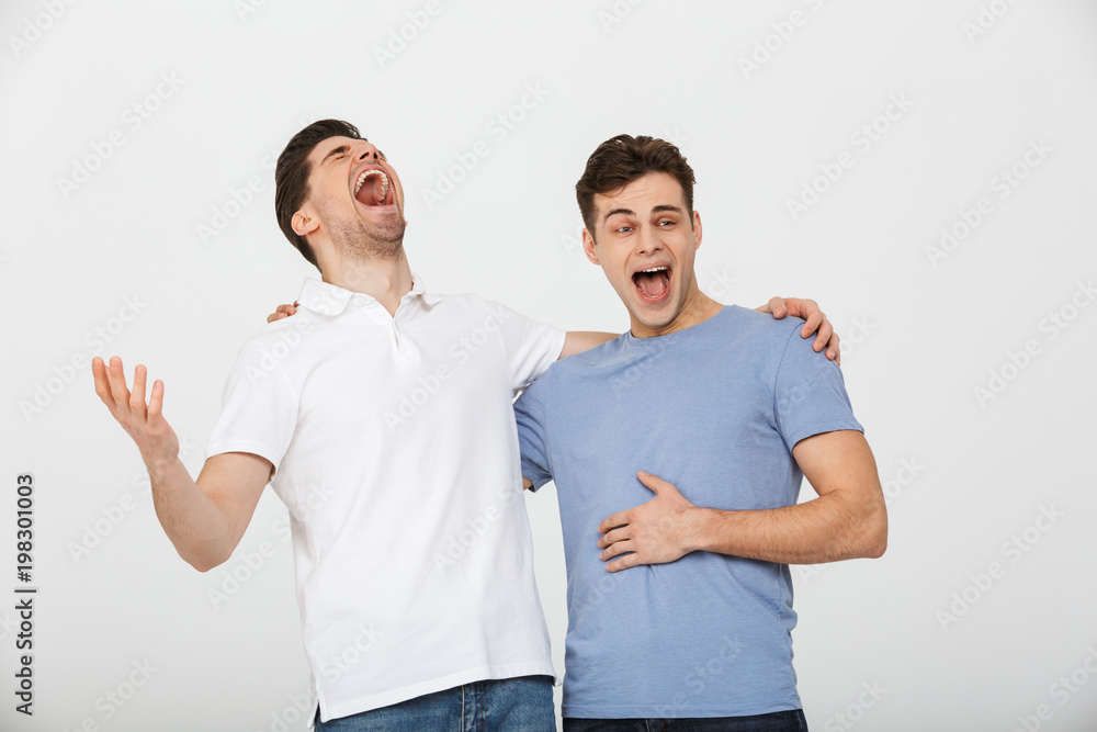 Men Laughing