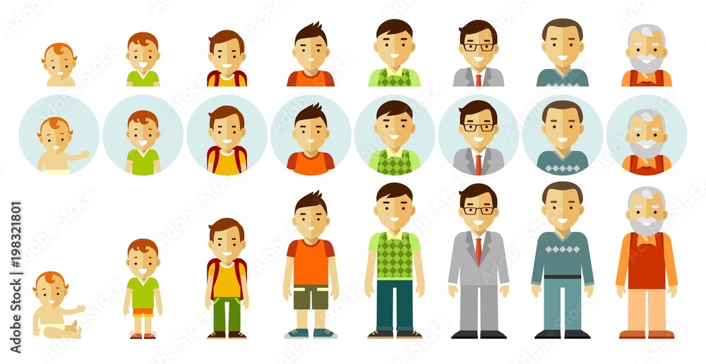 Different Generations Of People